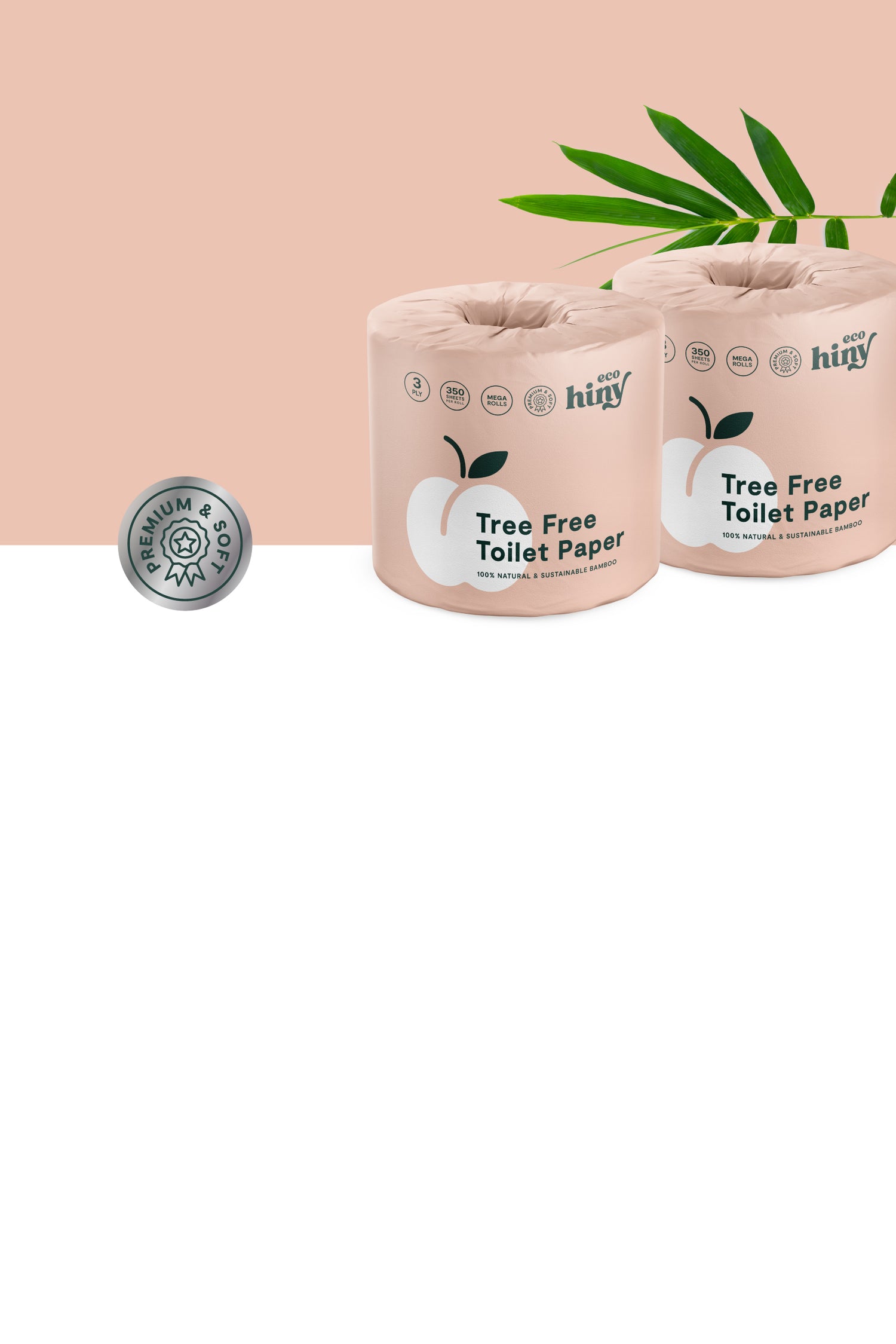 Eco-Friendly & Organic Toilet Paper Made with Bamboo | ecoHiny